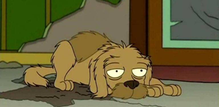 Nombre del perro de Los Simpson en español